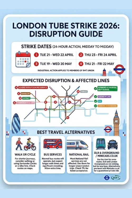 London Tube Strike 2026: Dates, Affected Lines & Best Travel ...